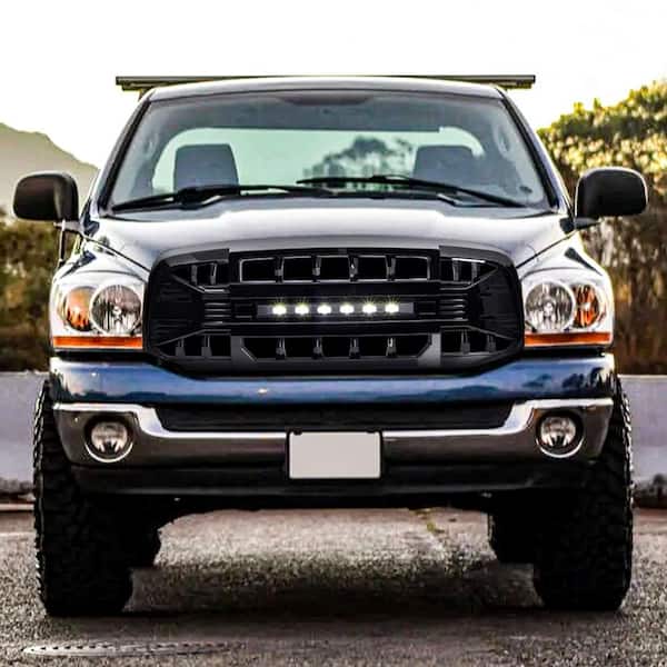 AMERICAN MODIFIED Armor Grille for 2006 to 2008 Dodge Ram 1500 Glossy Black AMDEBA00152 The Home Depot