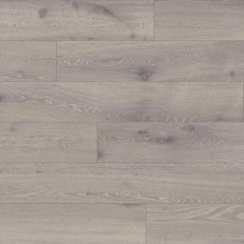 SUPEROAK Dark Oak 12 mm T x 7.7 in. W x 48 in. L Laminate Wood Flooring ...