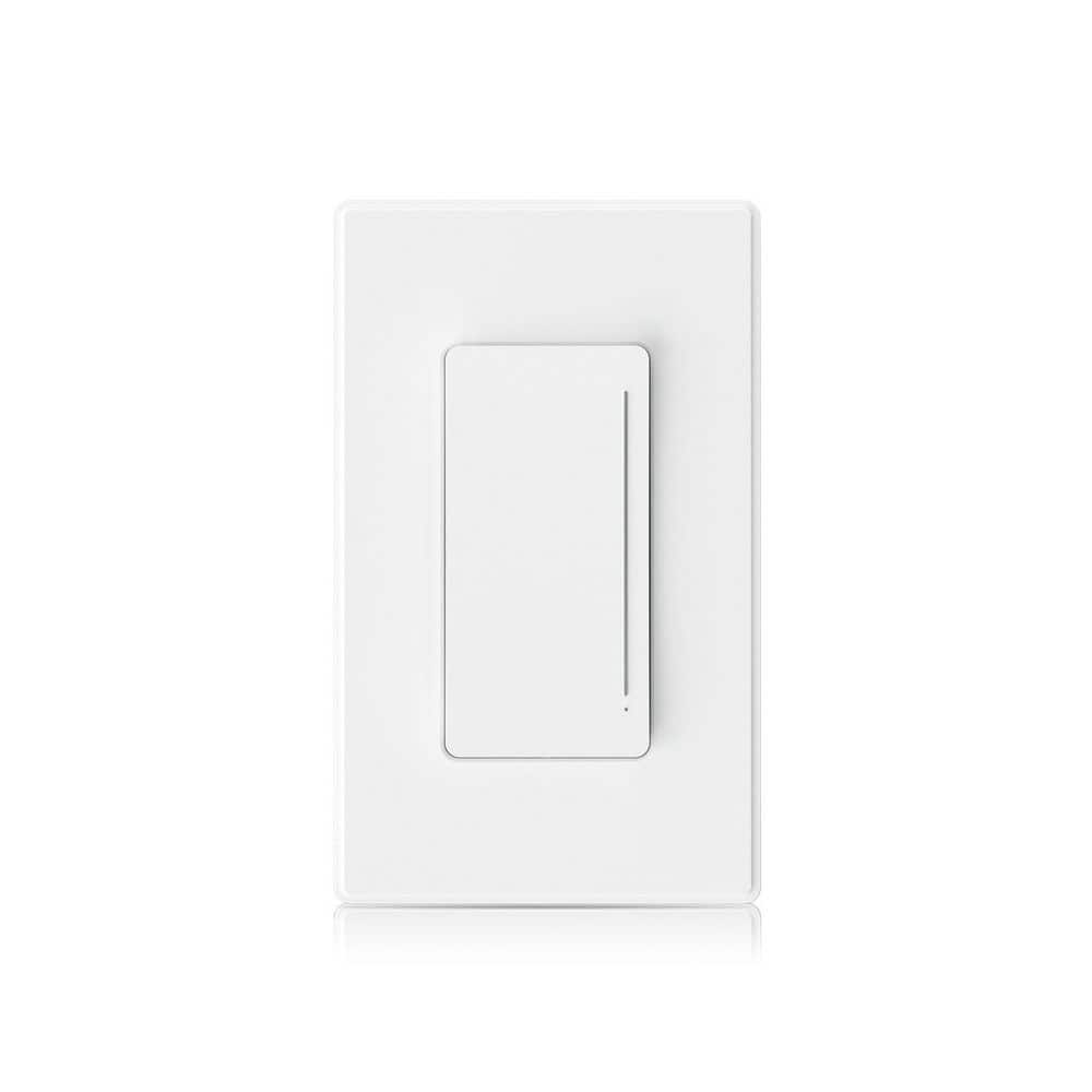 ELEGRP Smart Dimmer Light Switch, Single Pole/3 Way, 2.4GHz Wi-Fi Touch ...