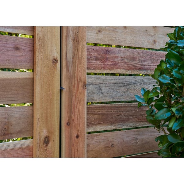 LIFETIME STEEL POST 4 in. x 8 ft. Powder Coated Clear Galvanized Steel ...