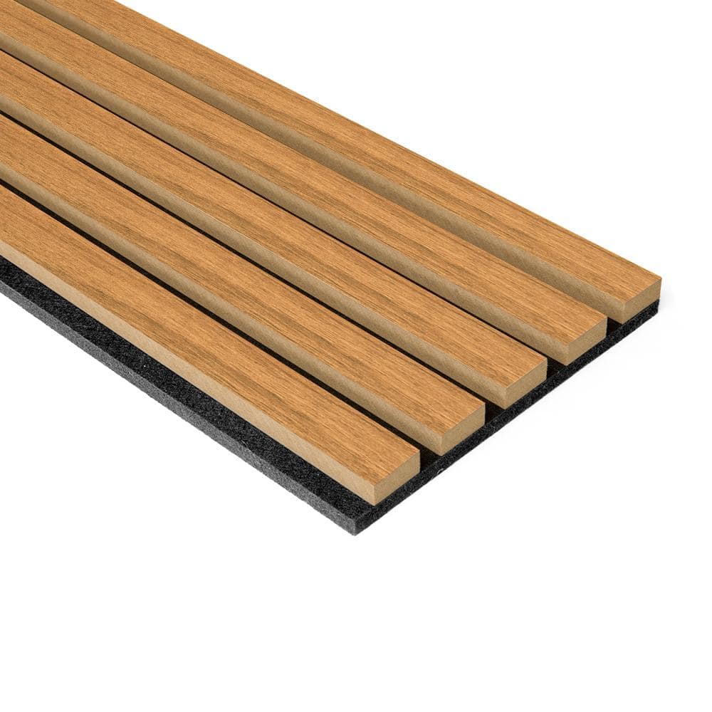 Reviews for Art3dwallpanels 3/5 ft. x 8 ft. x 4/5 in. Wood Slat ...