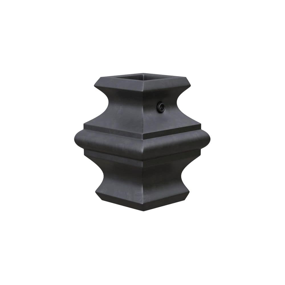 EVERMARK Stair Parts 1/2 in. Vintage Nickel Metal Knuckle Baluster ...