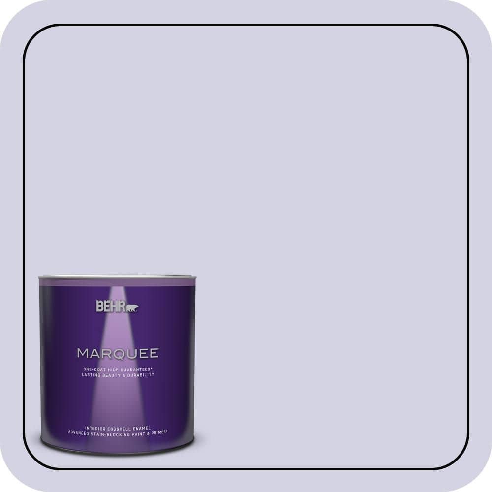 BEHR MARQUEE 1 qt. #M550-2 Lavender Memory Eggshell Enamel Interior ...