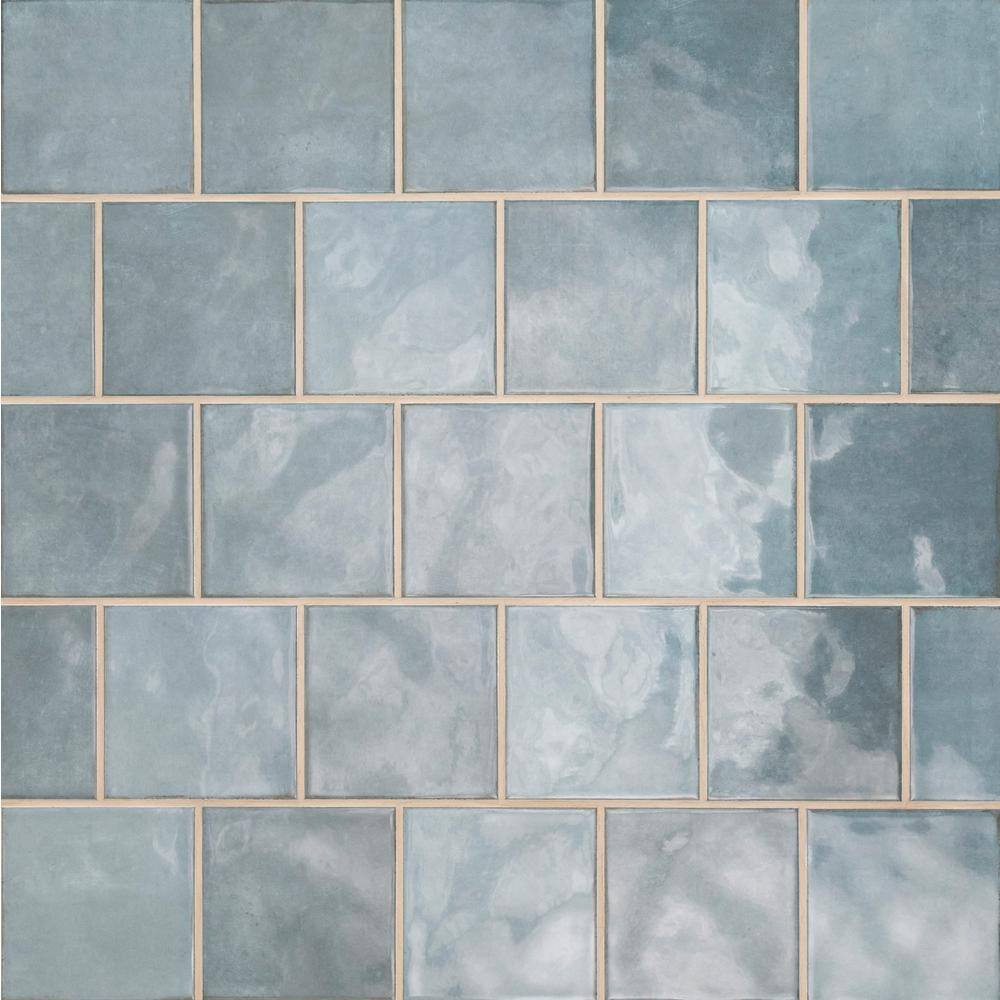 MSI Lakeview Denim 5 in. x 5 in. Glossy Ceramic Wall Tile (734.4 sq. ft ...