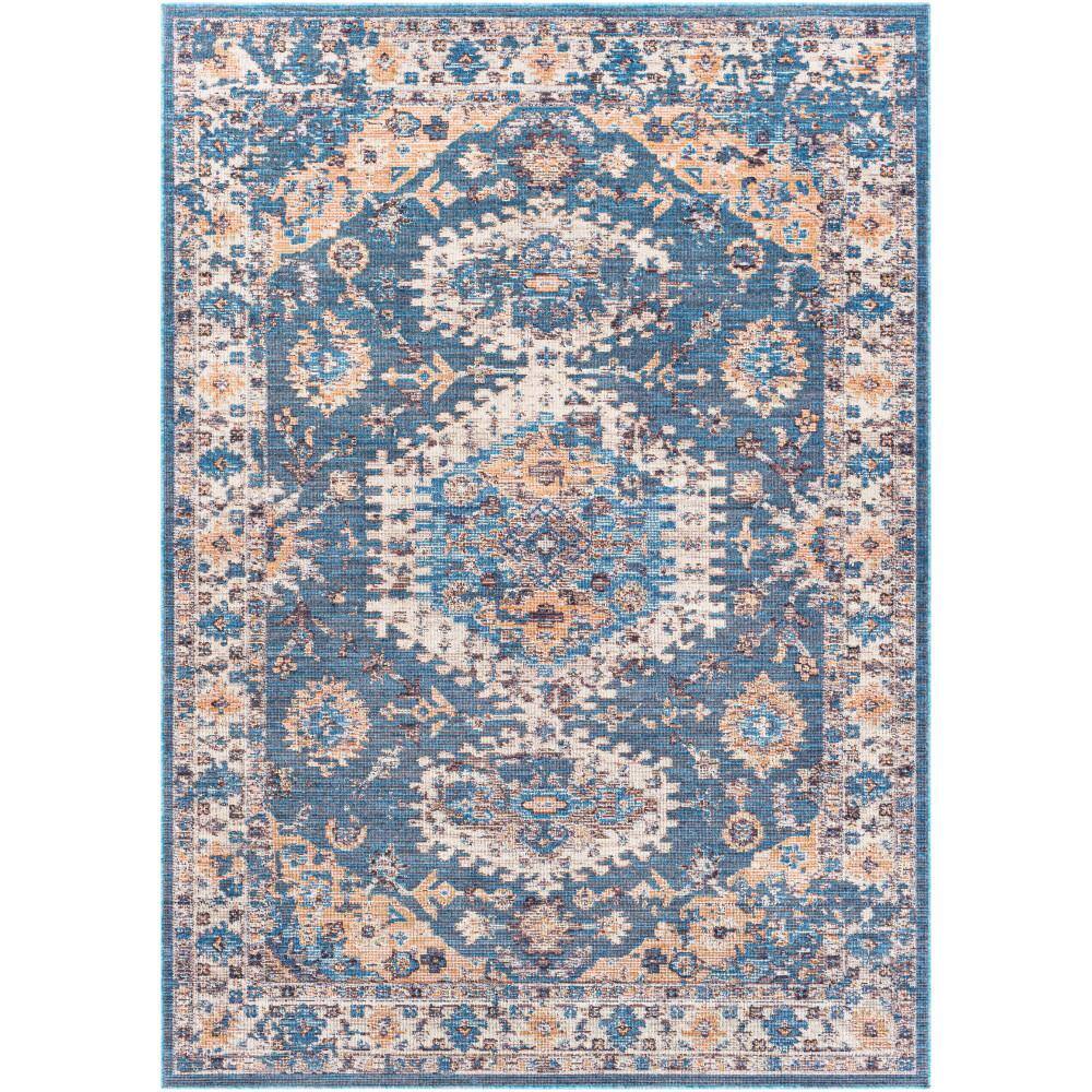 Artistic Weavers Rosalie Cream 5 ft. 3 in. x 7 ft. Indoor/Outdoor Area ...