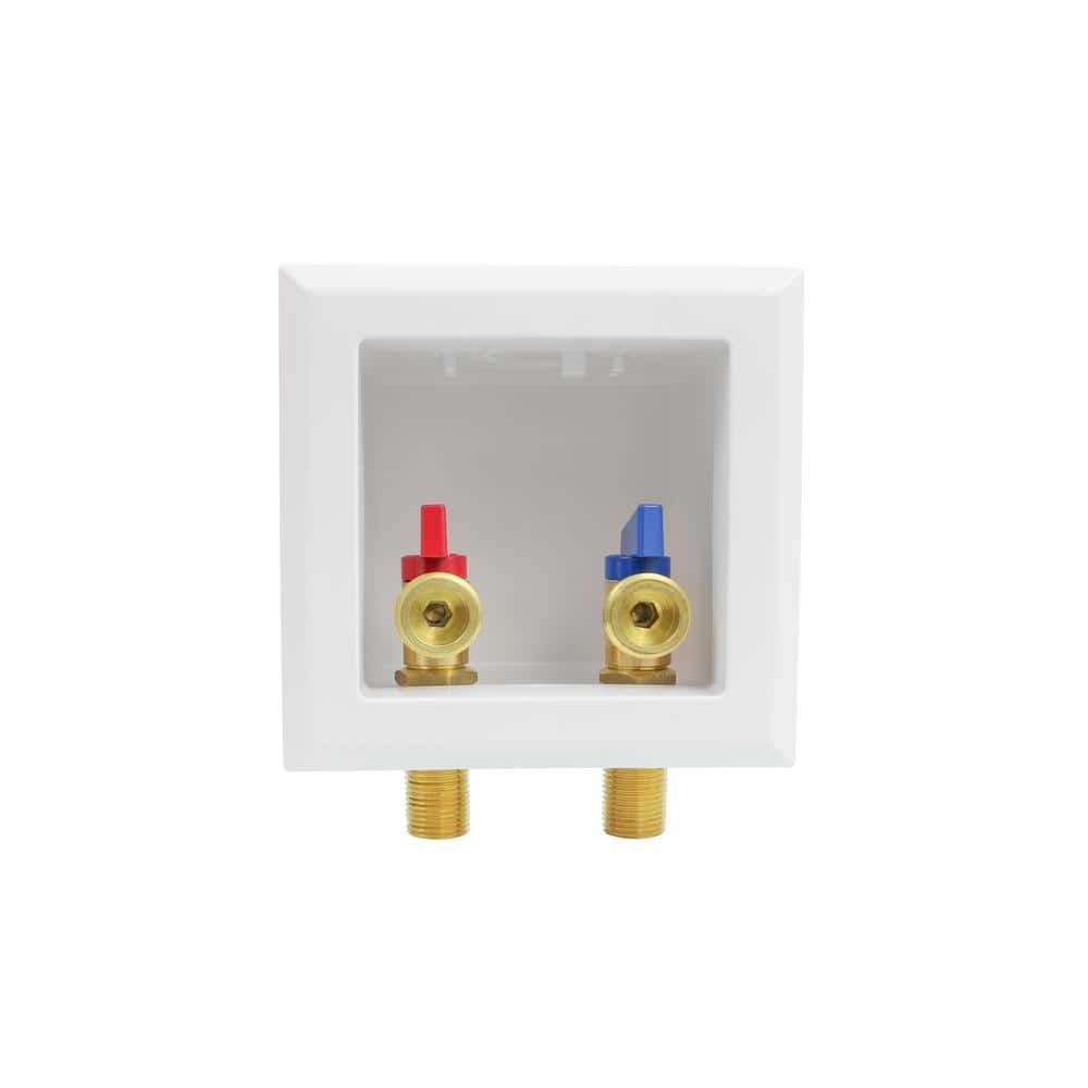 The Plumber's Choice 1/2 in. Sweat/MIP Brass Valve Fittings in White ...