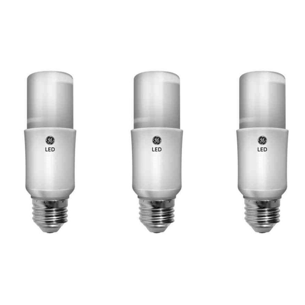 GE 60W Equivalent Soft White General Purpose LED Bright Stik Light Bulb ...