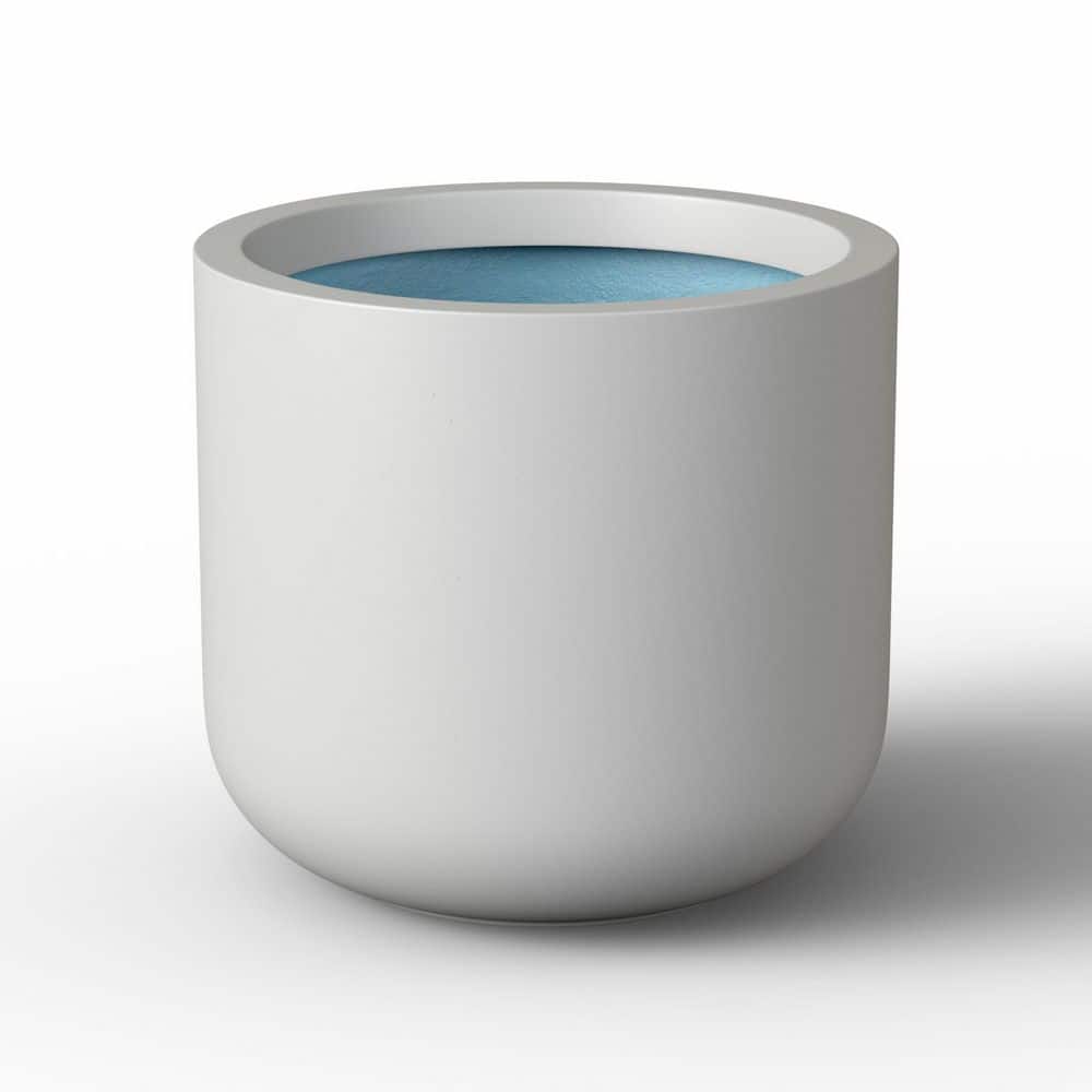 Sapcrete 14 in. Medium Crisp White (Premium Inner) Concrete Round ...