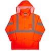 Ergodyne GloWear 8366 Small Orange Lightweight Hi-Vis Rain Jacket - Type R, Class 3 8366 - The ...