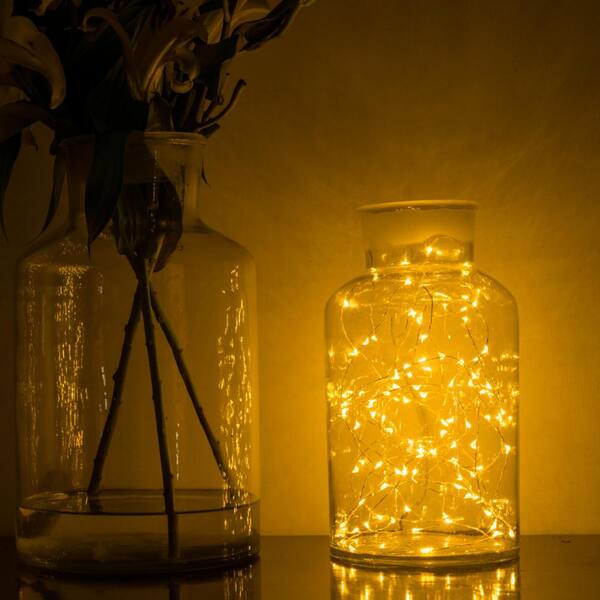 Solar - String Lights - The Home Depot