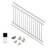 Aria Railing 42 in. x 69.43 in. White Powder Coated Aluminum ...