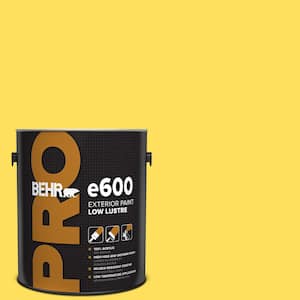BEHR PRO 5 gal. #380B-5 Neon Light Low Luster Exterior Paint PR62305 ...