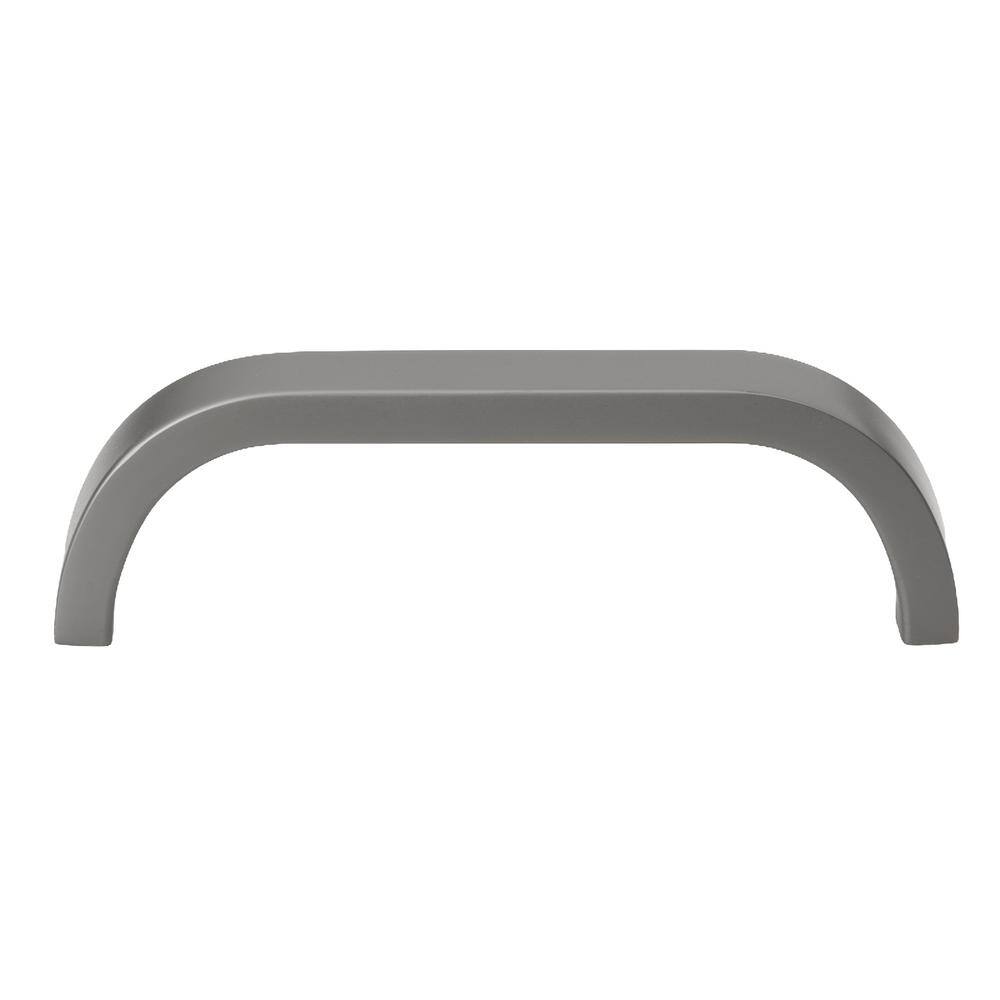 GLIDERITE 3-3/4 in. (96 mm ) Center-to-Center Graphite Flat Bar Pull ...
