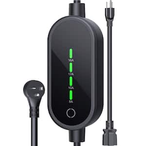 Ahfiwaso 21 FT 110-240-Volt Level 1-2 EV Charger Portable Electric ...