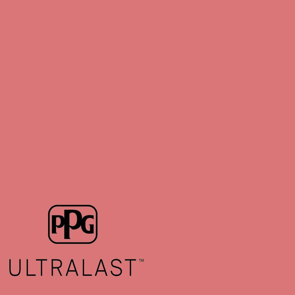 PPG UltraLast 5 gal. #PPG1187-5 Red Cedar Matte Interior Paint and ...