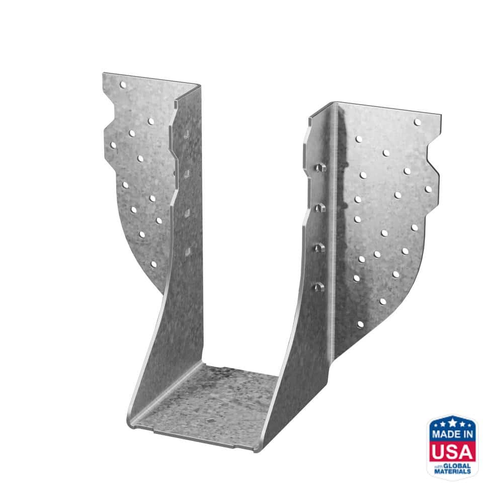 Simpson Strong-Tie HGUS 7-3/16 in. Galvanized Face-Mount Joist Hanger ...