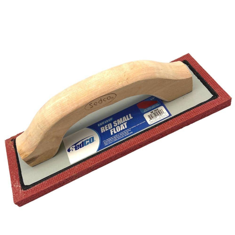 Sedco 9-1/2 in. x 3-3/4 in. Red Rubber Float SD-1959 - The Home Depot