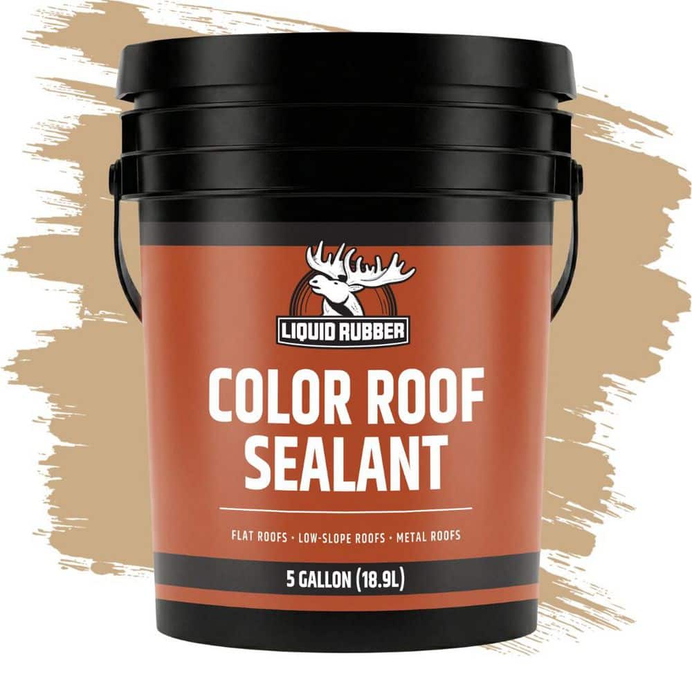 LIQUID RUBBER Liquid Rubber Color Roof Sealant- Elastomeric Roof ...