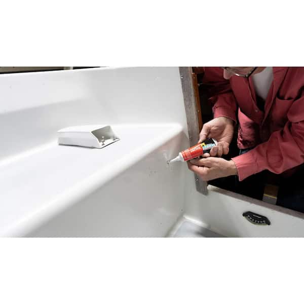 Loctite PL Marine Fast Cure 3 oz. Polyether Adhesive Sealant White Tube ...