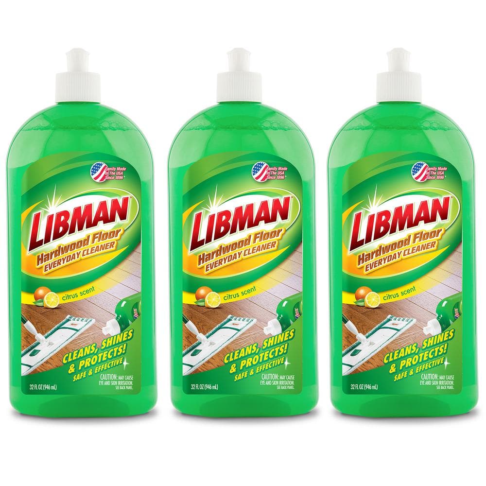 Libman 32 oz. Hardwood Floor Cleaner (3-Pack) 1775 - The Home Depot
