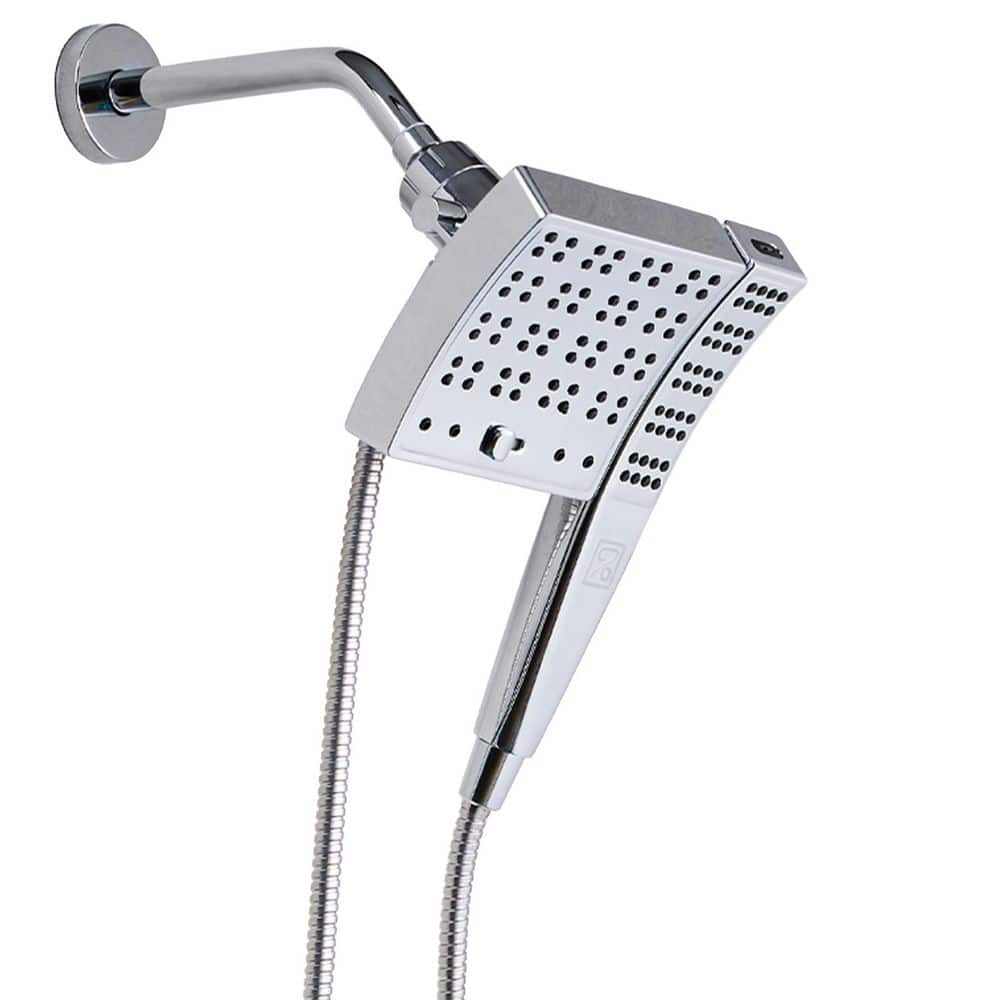 DANCO Seventy 3-Setting Wall Mount Dual Combo, Fixed and Handheld ...