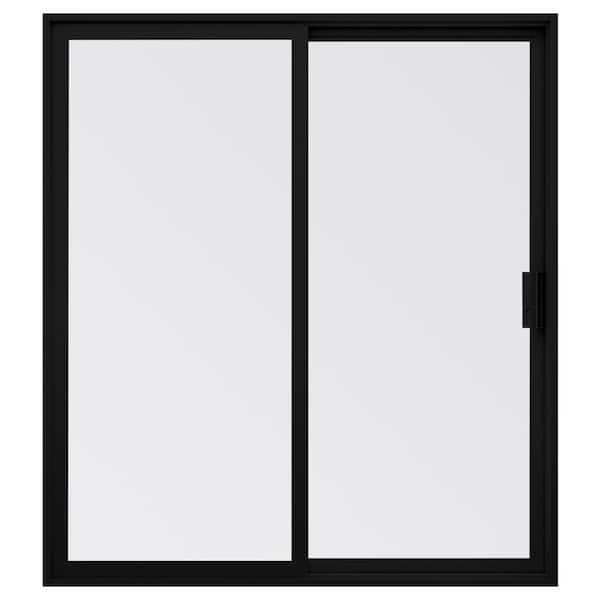 JELD-WEN V-2500 96 in. x 80 in. x 4-9/16 in. Jamb White Vinyl Right ...