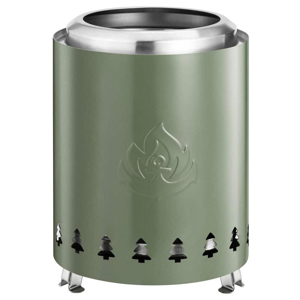 R.W.FLAME 7. 09in. Tabletop Stainless Steel Smokeless Fire Pit with ...