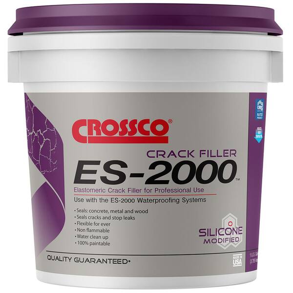 Crossco ES 2000 Elastomeric Crack Filler Mastic- 1 Gal.-RS301-4 - The ...