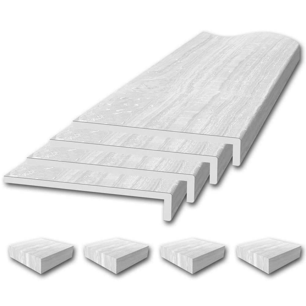 FlexStone Window Sill Trim Kit in Silver Strata FLXWTK648R4SS - The ...