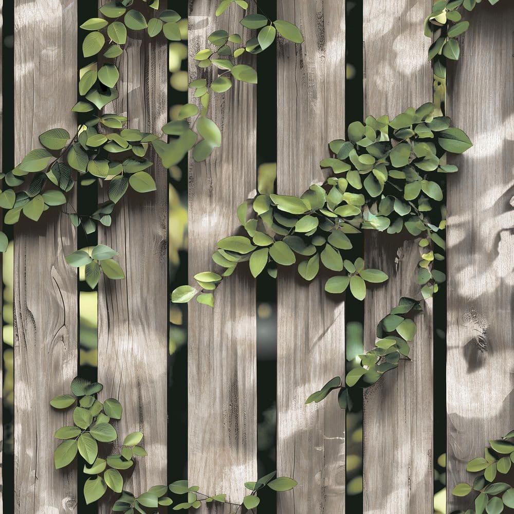 Veer Decor Palisade Brown Wallpaper 8196-AD2 - The Home Depot