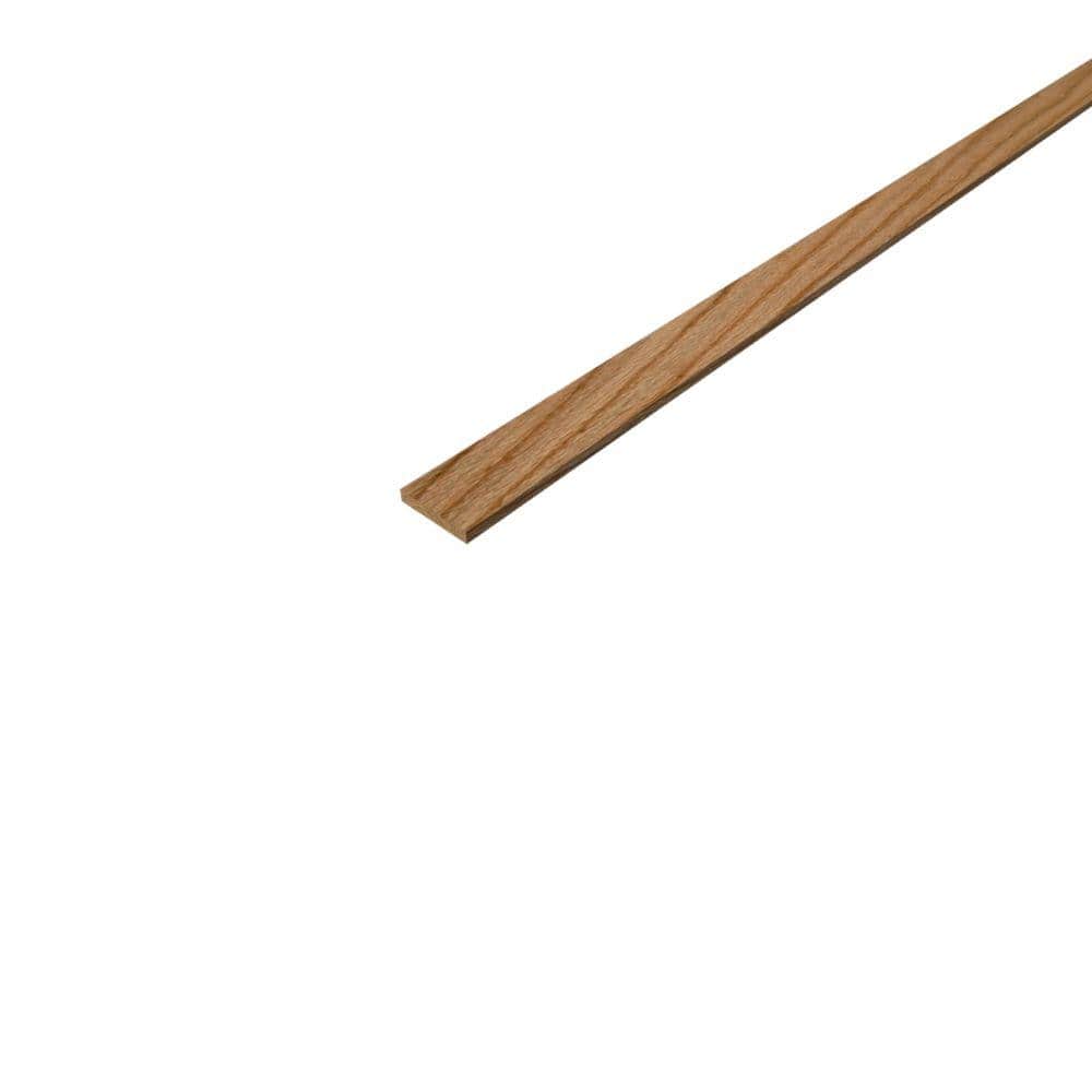 Oak Hobby Board (Common: 1/4 in. x 2 in. x 4 ft.; Actual: 0.25 in. x 1. ...
