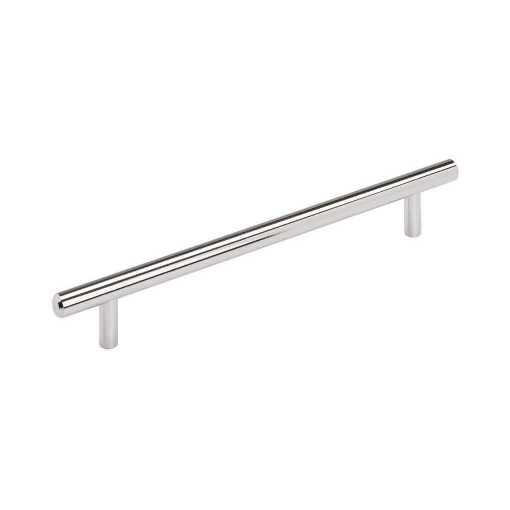 Amerock Bar Pulls 7-9/16 in. (192mm) Modern Polished Chrome Bar Cabinet ...