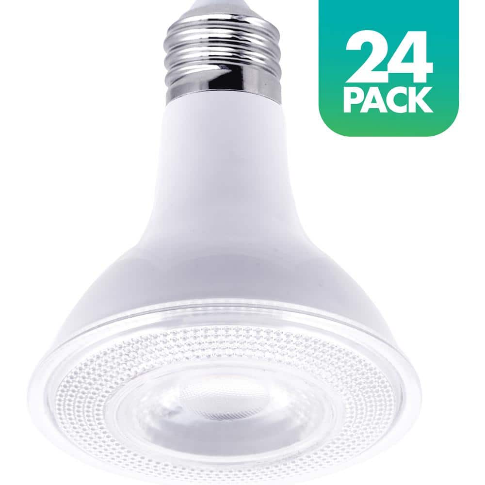 Simply Conserve 75-Watt Equivalent PAR30 Long Neck Dimmable LED Light ...