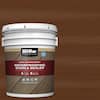BEHR PREMIUM 5 gal. #ST-110 Chestnut Semi-Transparent Waterproofing ...