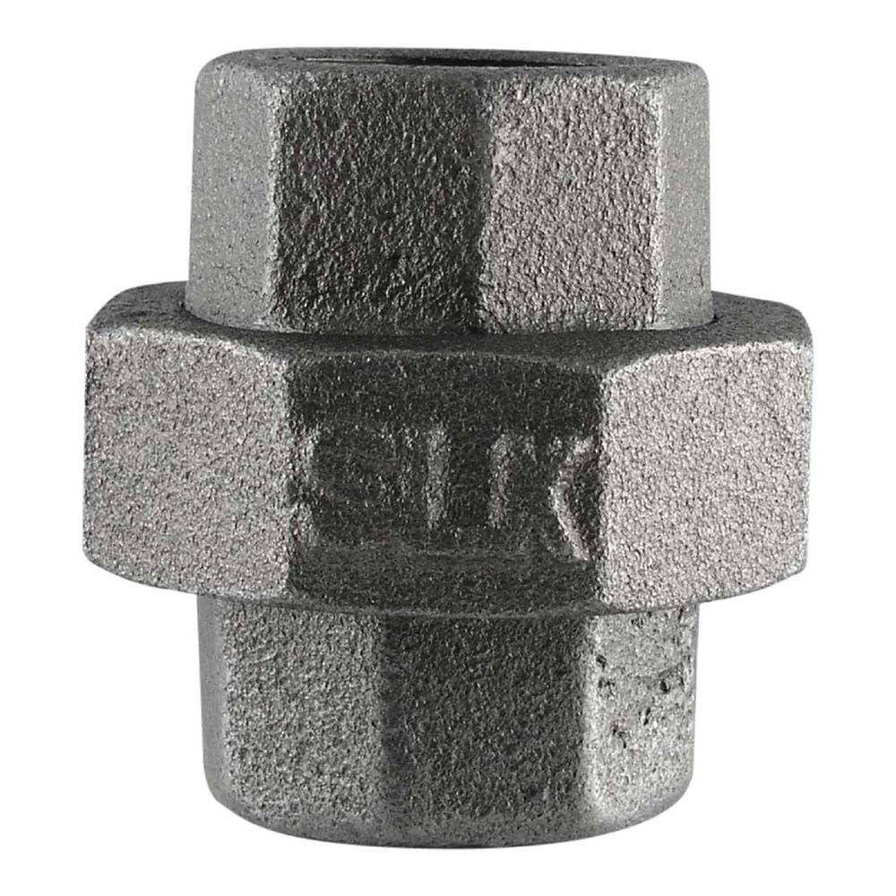 STZ 1-1/4 in. Black Iron Union 310 U-114 - The Home Depot