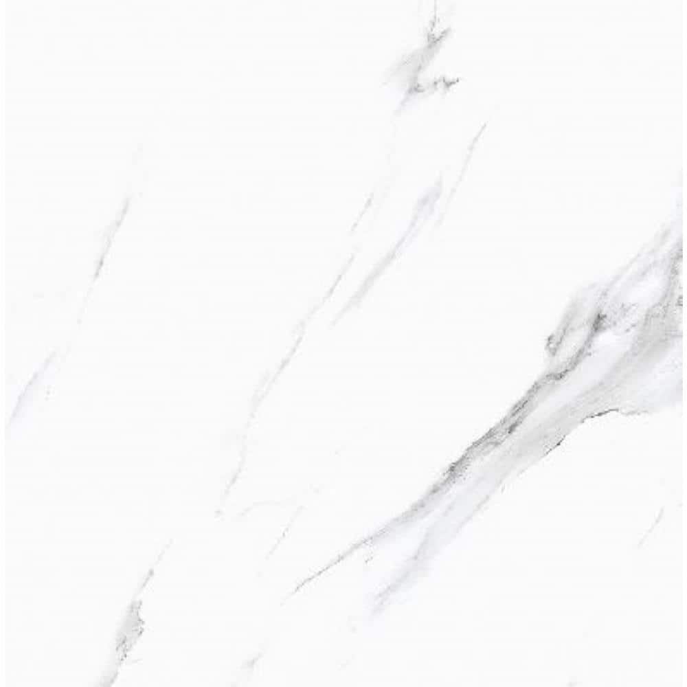 Matte Calcutta 18 in. x 18 in. Glazed Ceramic Floor and Wall Tile (20. ...