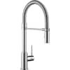 Delta Trinsic Single Handle Pull Down Sprayer Kitchen Faucet with ...