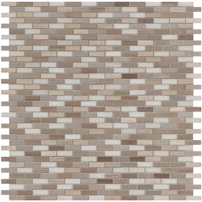 Multi-Color - Mosaic Tile - Tile - The Home Depot