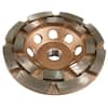 EDiamondTools 4 in. Diamond Grinding Wheel for Concrete and Masonry, 16 ...