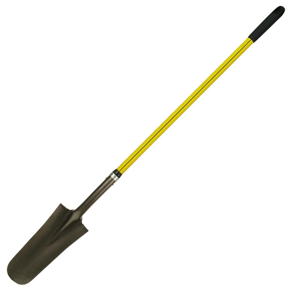 Nupla 48 in. Classic Fiberglass Handle Industrial Grade 14-Gauge Hollow ...