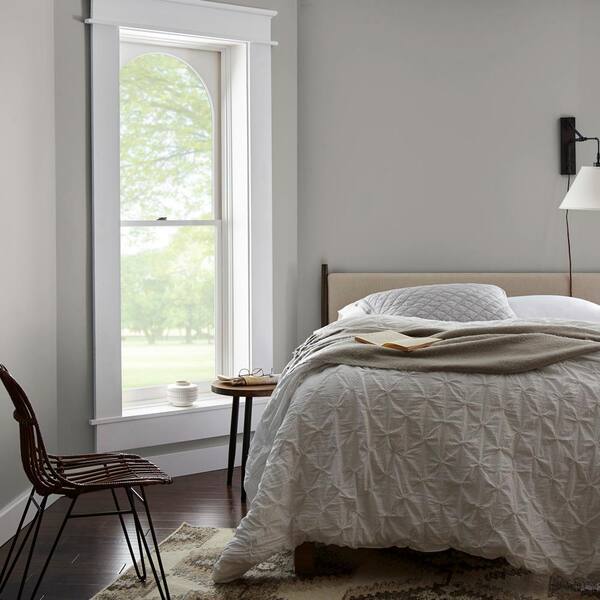 BEHR PREMIUM PLUS 1 gal. PPU24 11 Greige Flat Low Odor Interior Paint Primer 140001