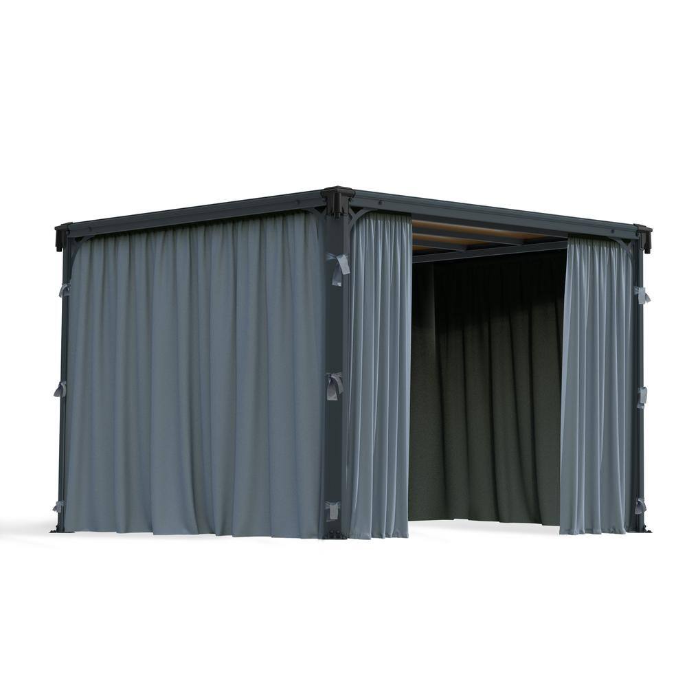 CANOPIA by PALRAM Curtian Set for 10 ft. - 12 ft. Palram - Canopia ...