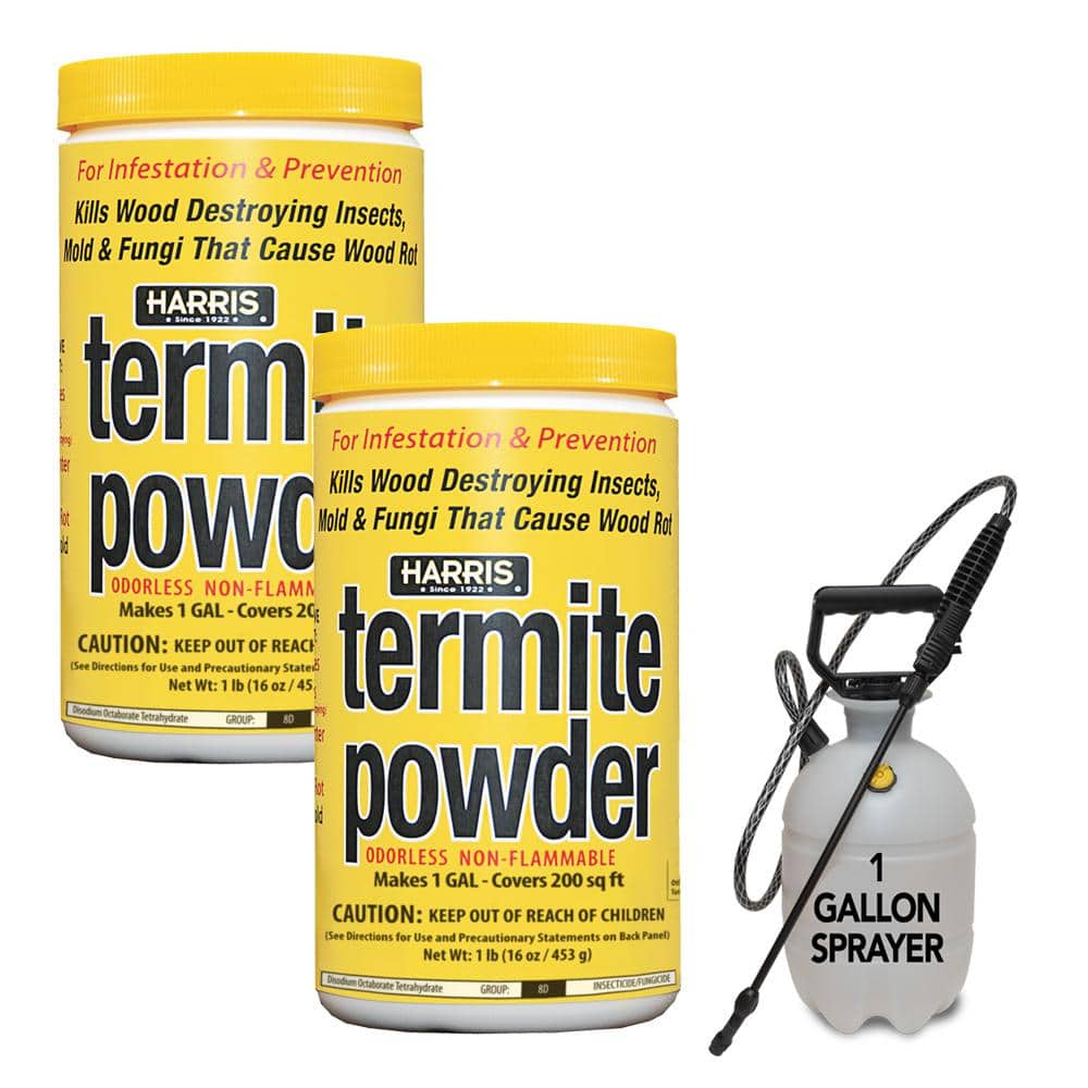 Harris 16 oz. Termite Powder and Tank Sprayer Value Pack 2TERM16TANK ...