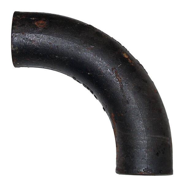 AB and I Foundry 4 in. Cast Iron 1/4 Bend Long Sweep 370065 - The Home ...