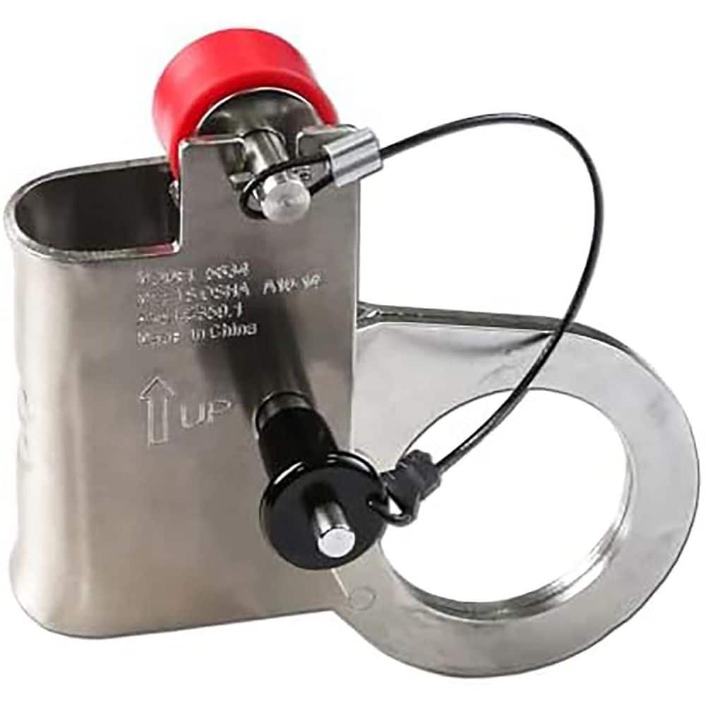 KIWDZFU Automatic Energy Absorbing Rope Grab for 5/8 - 3/4 Lifeline ...