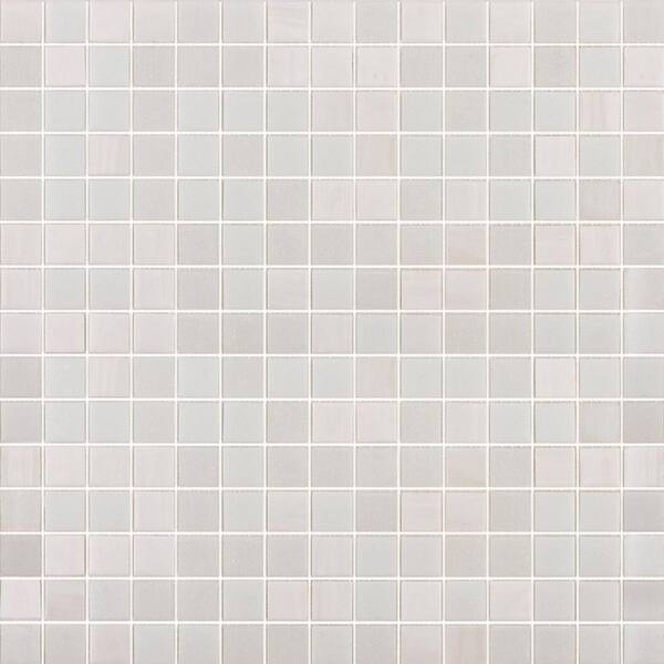Apollo Tile Mingles 4" x 6" Glossy Pearl White Glass Mosaic Uniform ...