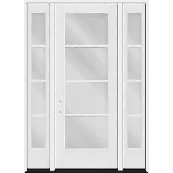 Steves & Sons Legacy 68 in. x 96 in. Icon 4L Modern ClearGlass RHIS ...