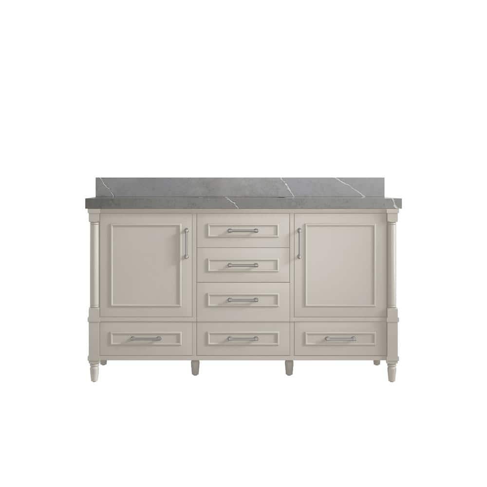 Willow Collections Hudson 60 in. W x 22 in. D x 36 in. H Single Sink ...