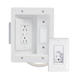 Legrand radiant In-Wall Power and Outlet Relocation Kit, White IWPER-WH ...