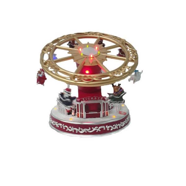 Home Accents Holiday Animated Turning and Tele Tilt-A-Wheel with LED ...
